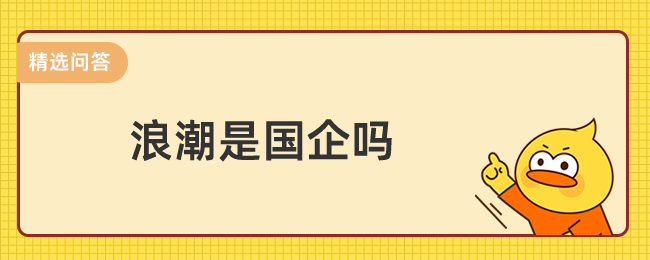 浪潮是国企吗 上岸鸭公考
